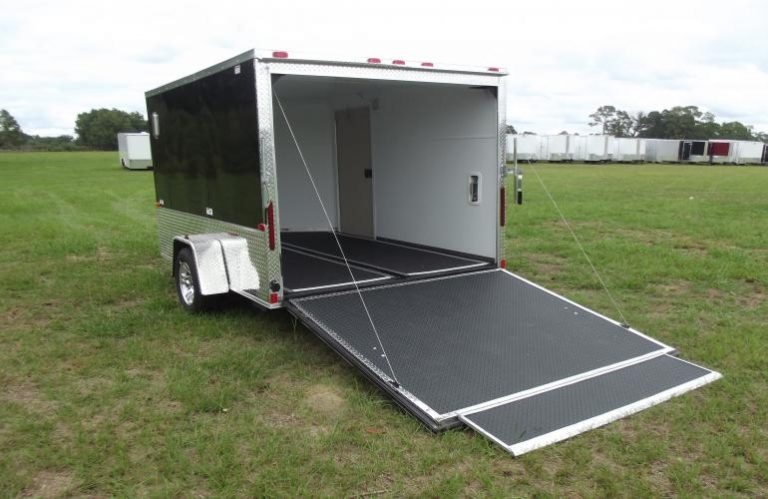 7x10 Single Axle Motosport Series - Motorcycle Trailer | Triple A ...