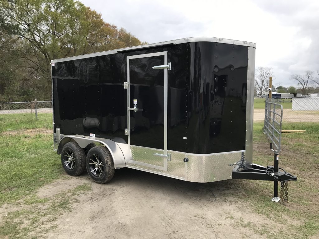 6x12 Tandem Axle Motorcycle Hauler - Etrack - Insulated roof liner ...