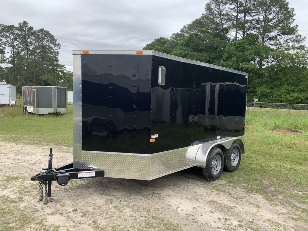 7x12 Tandem Axle Motorcycle Trailer - Custom Motorcycle TrailersTriple ...