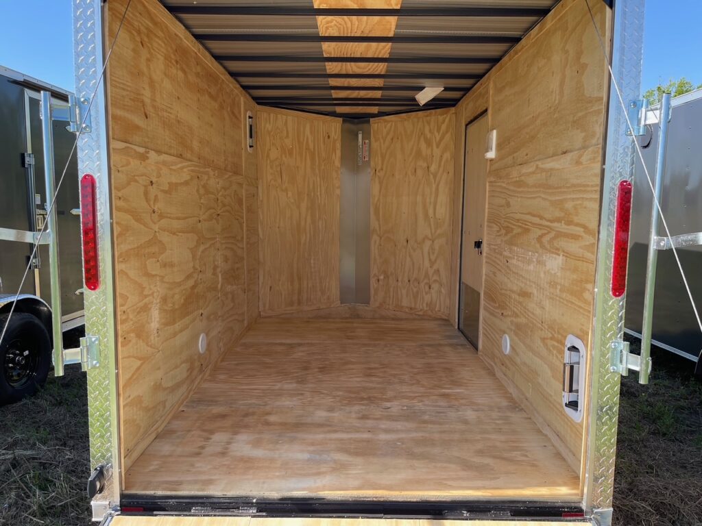 6×10 Single Axle Cargo Trailer by Cargo Craft Inc. – Ramp Door – 32 ...