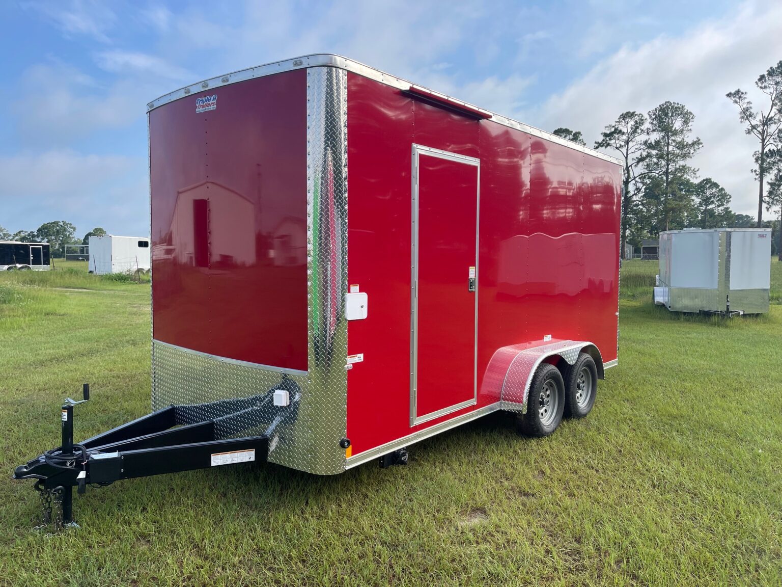 7×16 Tandem Axle – Finished interior – Electrical – Sink Package – A/C ...