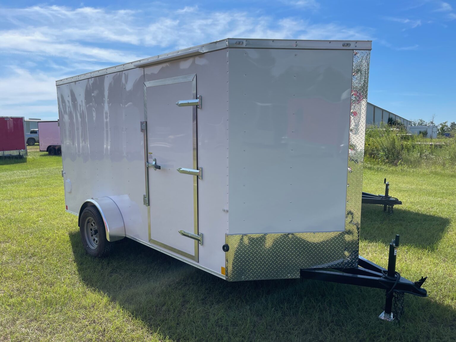 6×12 Single Axle Cargo Trailer – 16” On Center Floors, walls, and roof ...